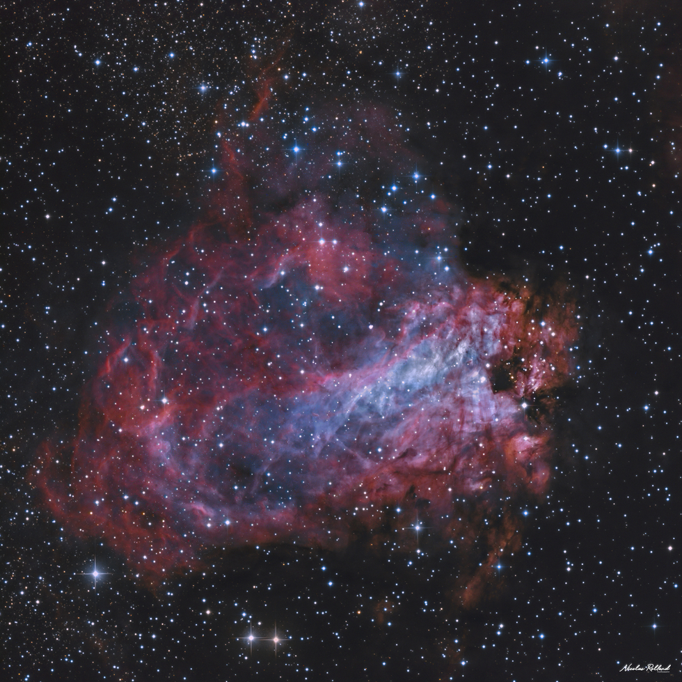 M17 the Omega Nebula | Telescope Live